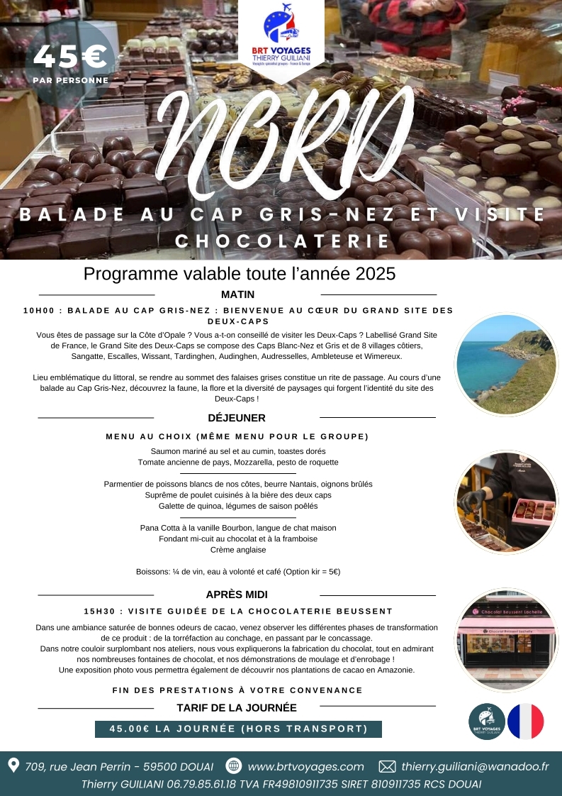 France - Nord-Pas-De-Calais - Balade au Cap Gris-Nez et Visite d'une ...